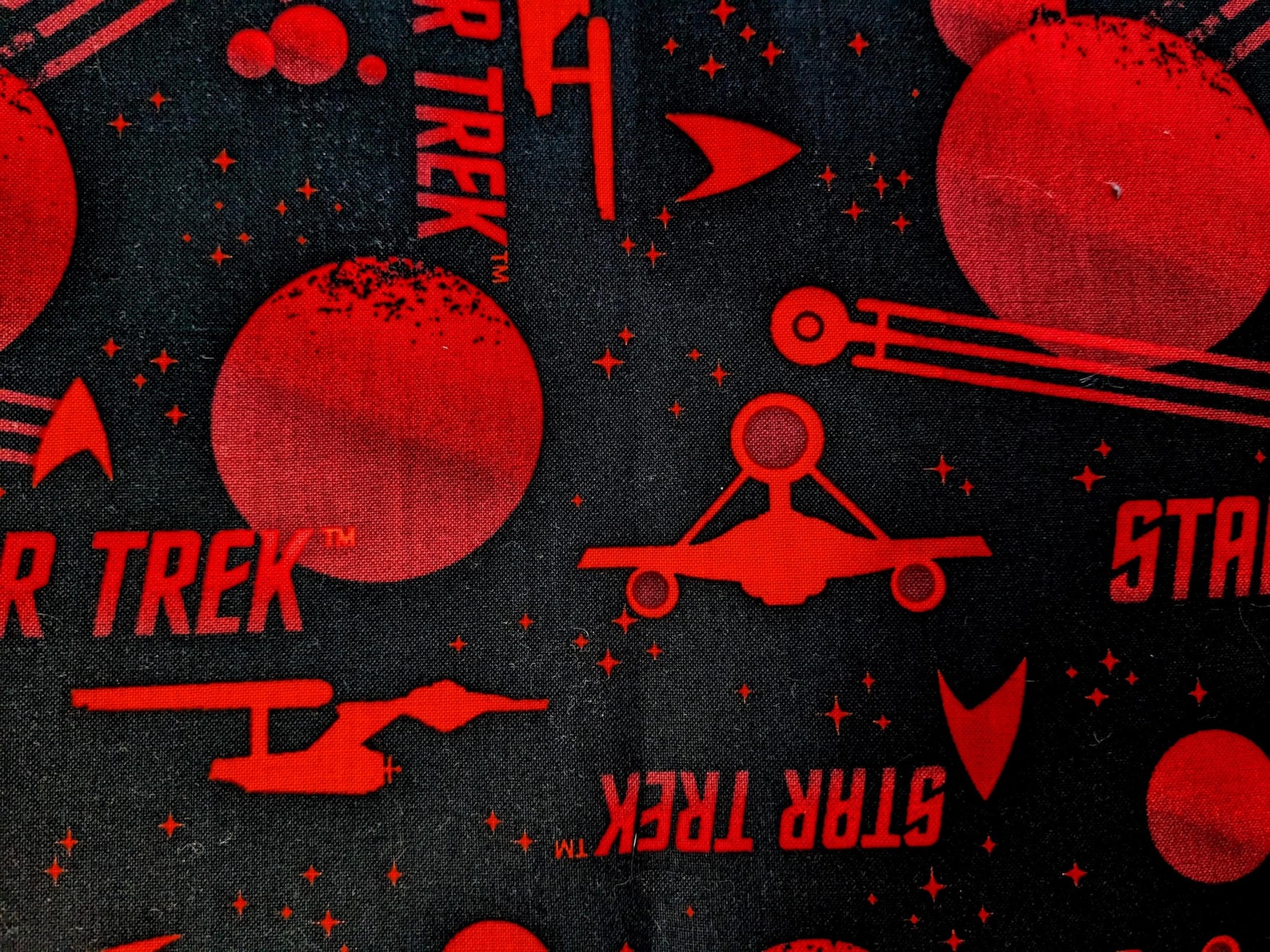 Star Trek Enterprise Fabric: Rare Licensed Cotton Fat Quarter - Etsy