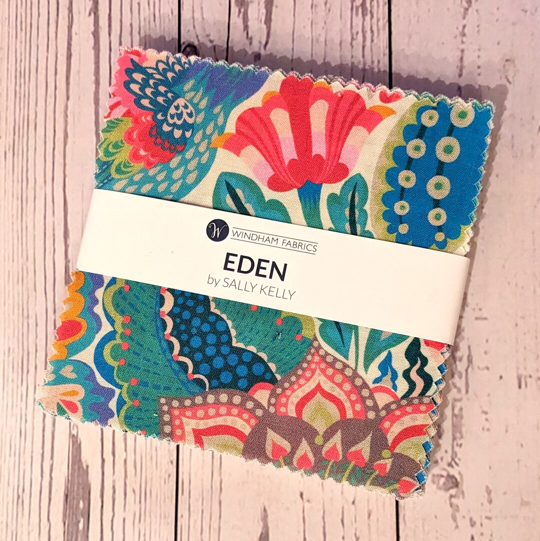 Eden by Sally Kelly for Windham 5 Inch Charm Pack Premium - Etsy
