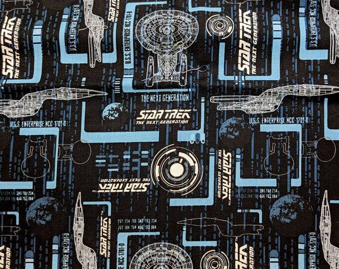 Star Trek Next Generation LAST ONE Licensed Fabric Extra Large Fat ...