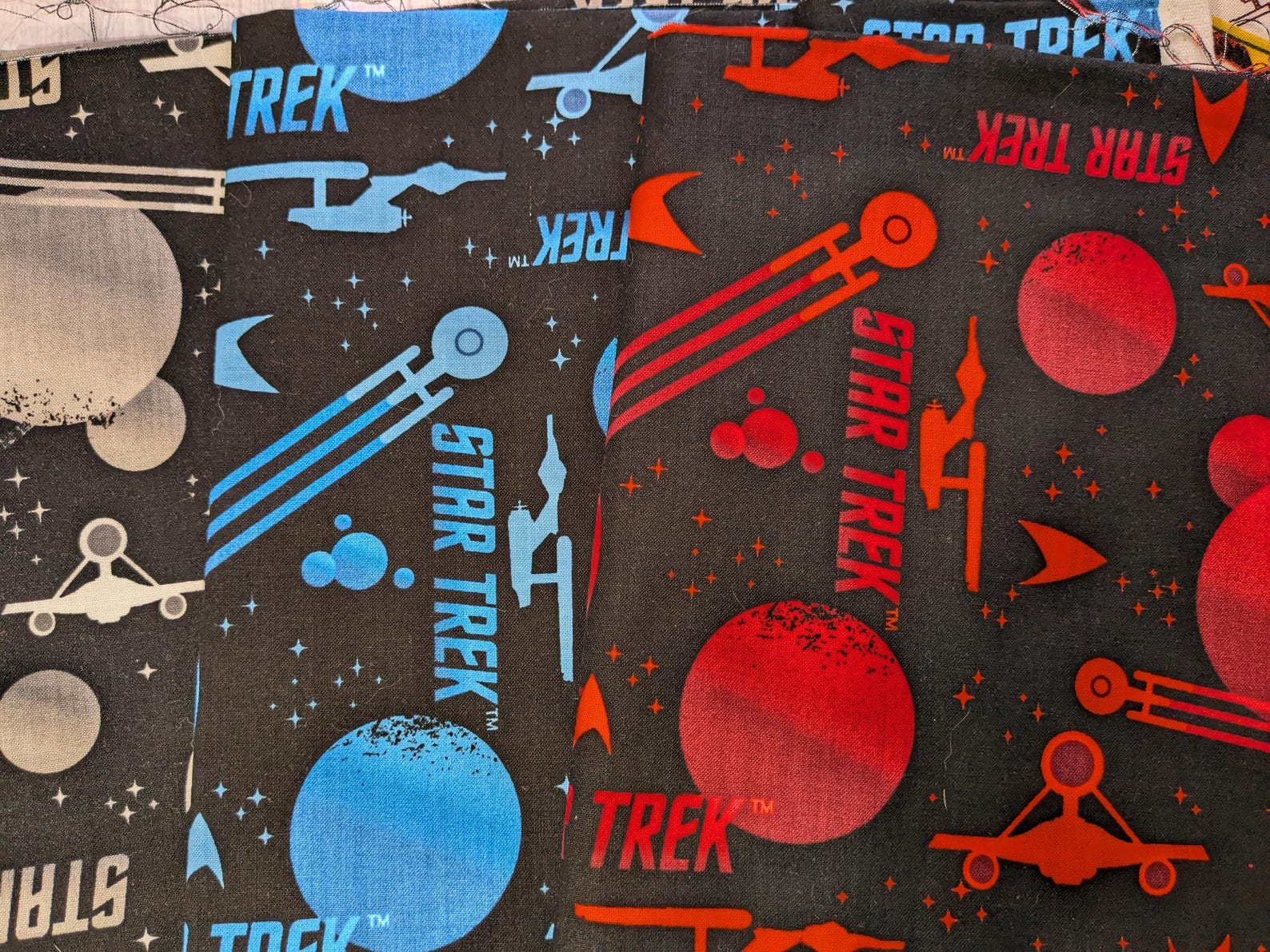 Star Trek Enterprise Fabric: Rare Licensed Cotton Fat Quarter - Etsy