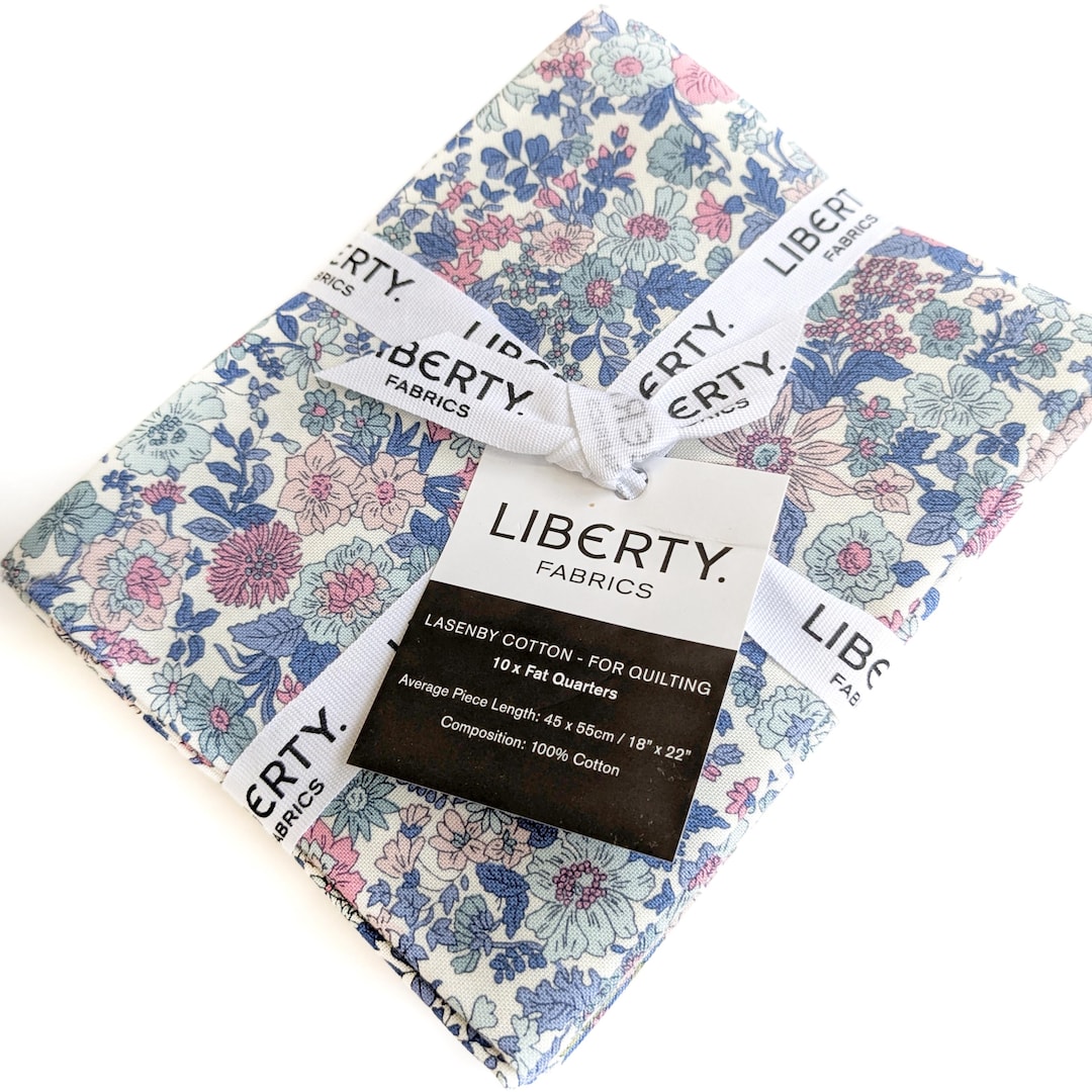 Emily Annabelle 10 Fat Quarter Bundle by Liberty Fabrics for Riley ...