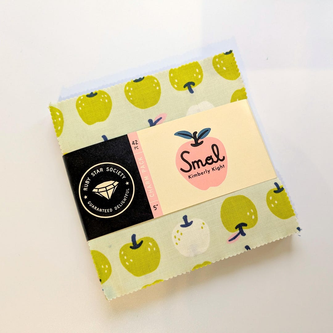 Smol Ruby Star Society Charm Pack Moda Fabrics Kim Kight OOP HTF - Etsy