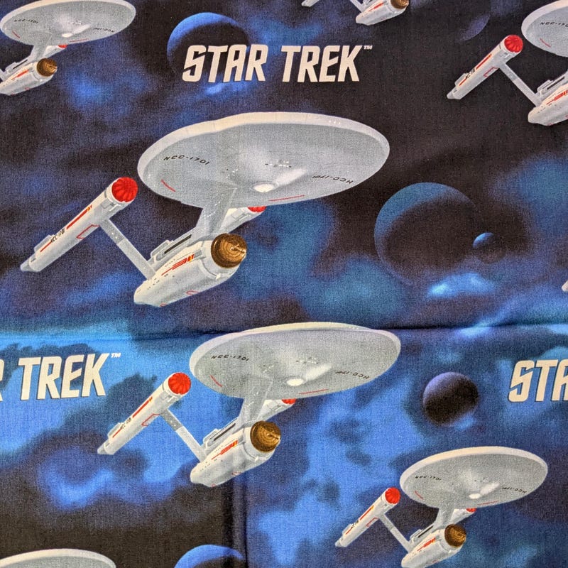 Star Trek Fabric - Etsy Canada