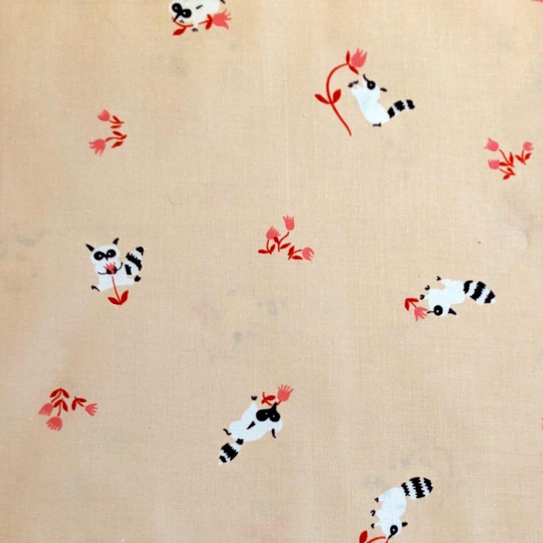 Yours Truly - Tanuki - Kimberly Kight - FQ - Cotton and Steel / Ruby ...