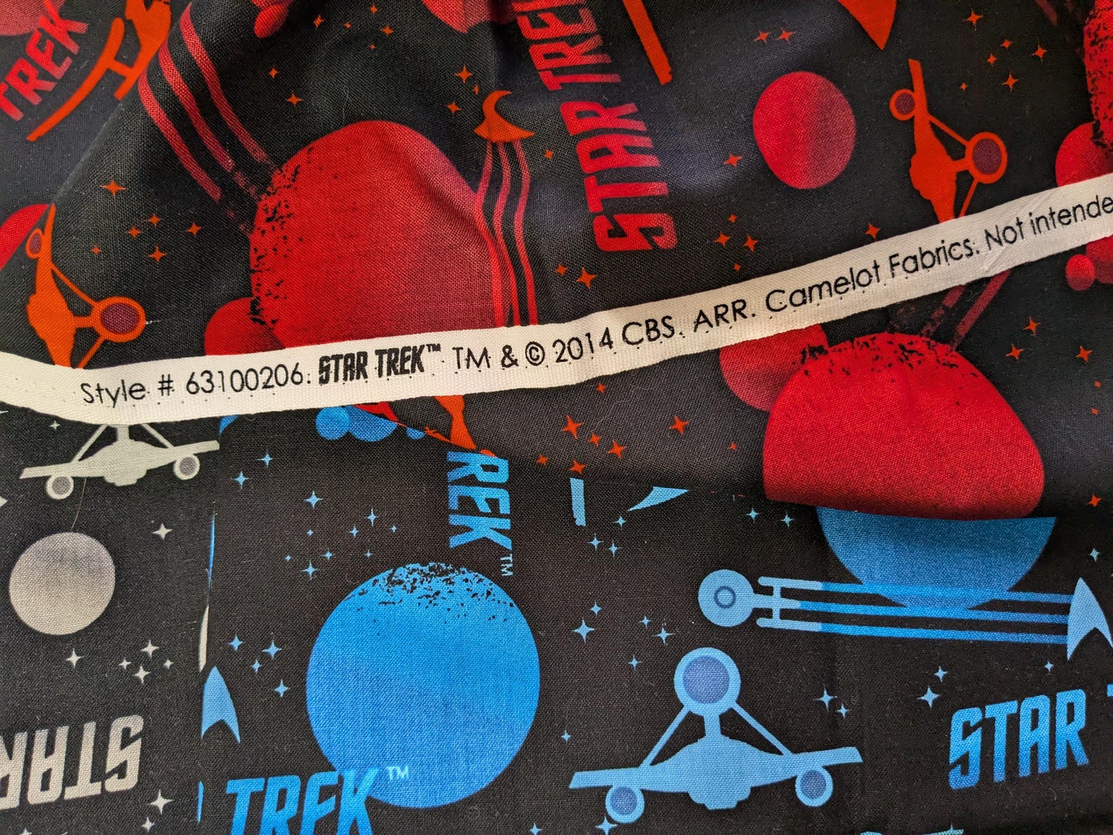 Star Trek Enterprise Fabric: Rare Licensed Cotton Fat Quarter - Etsy