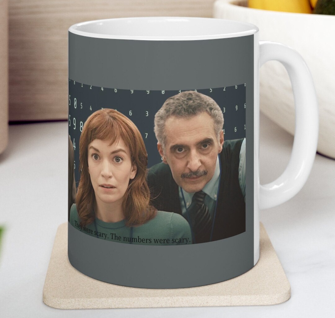 Severance Scary Numbers Ceramic Mug 11oz - Etsy