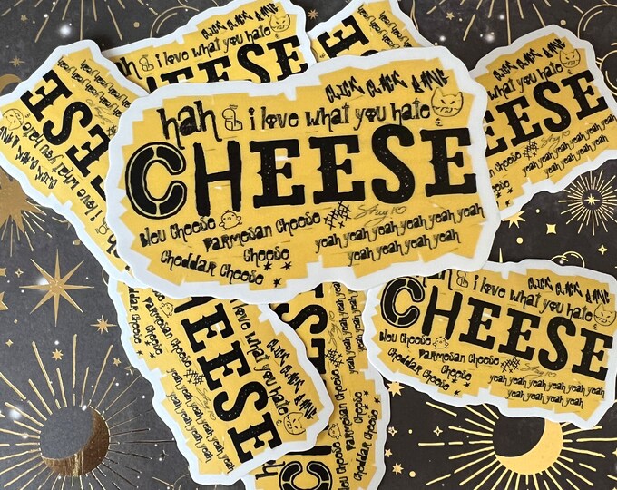 Stray Kids CHEESE Vinyl Sticker - Etsy