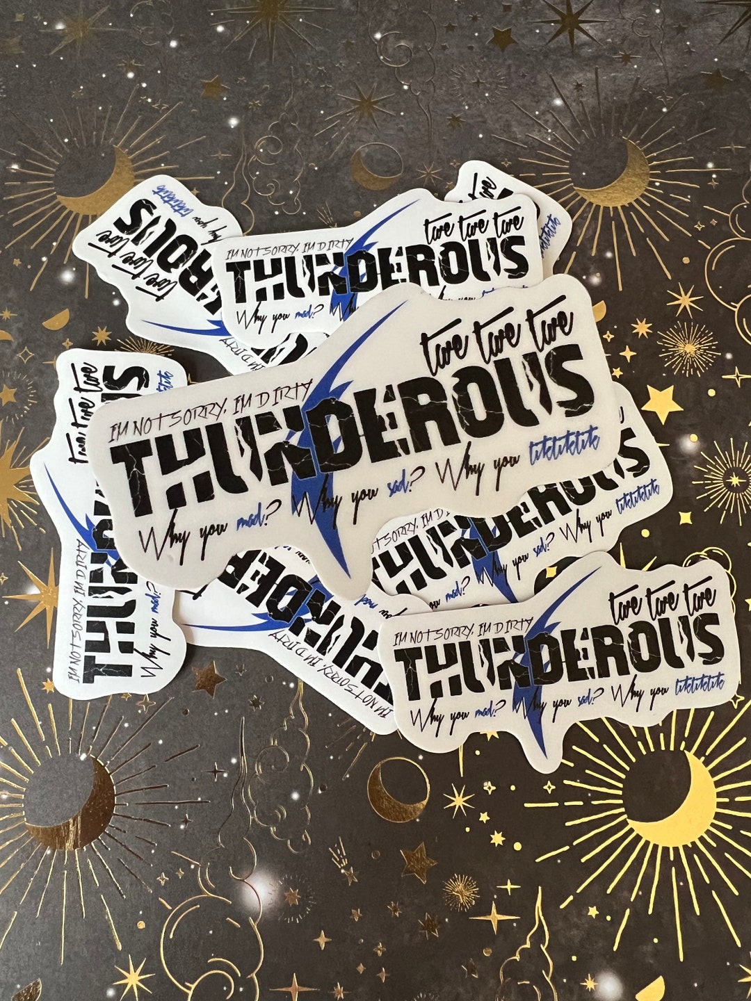 Stray Kids Thunderous Vinyl Sticker - Etsy