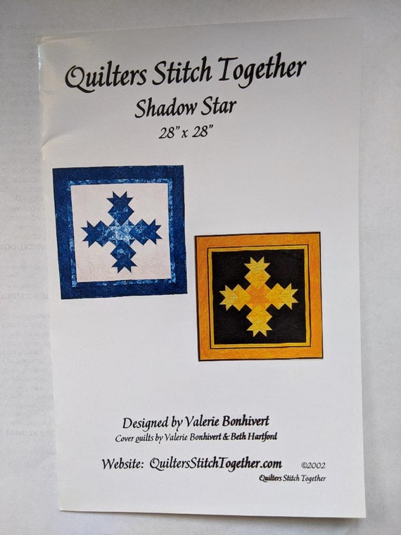 Shadow Star Quilt Pattern - Etsy