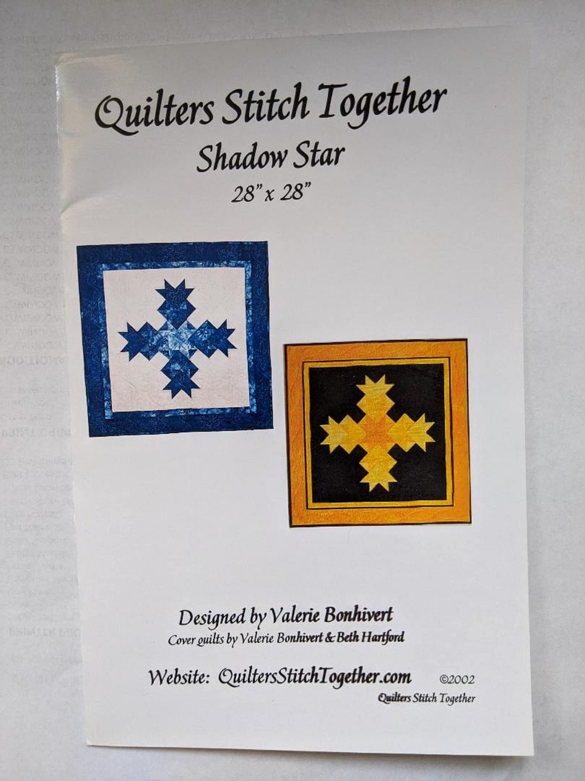 Shadow Star Quilt Pattern - Etsy