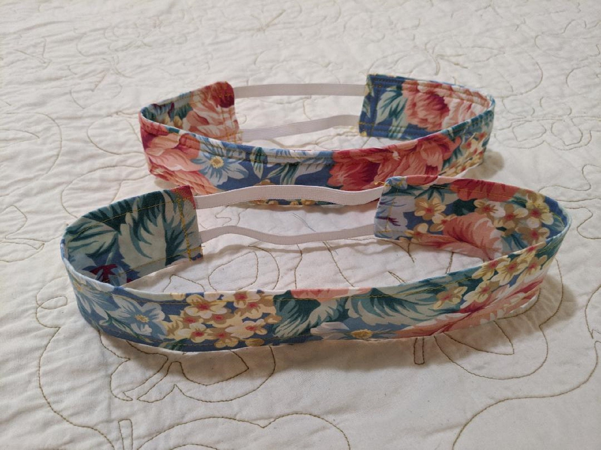 Headband Pattern PDF File With Buttons to Hold Mask or Without Because ...