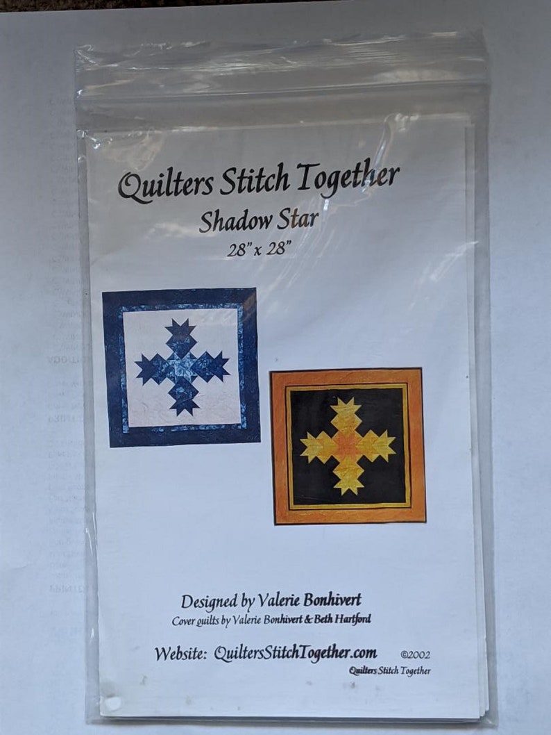 Shadow Star Quilt Pattern - Etsy