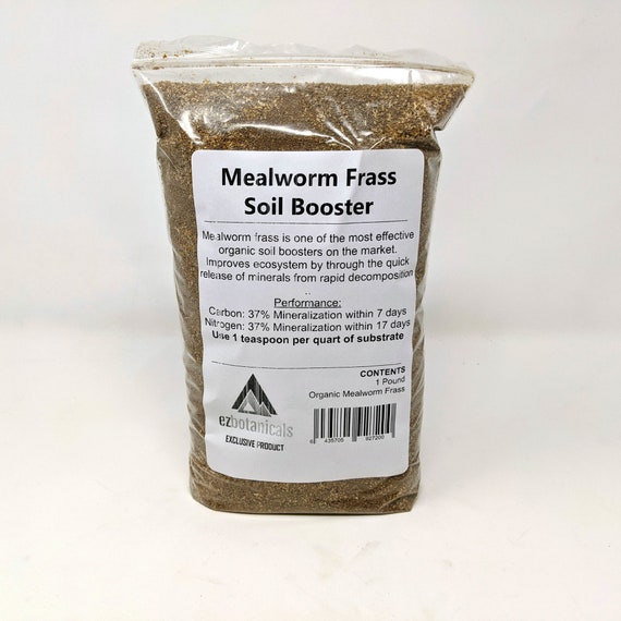 1lb Organic Mealworm Frass Soil Booster/amendment/fertilizer | Etsy