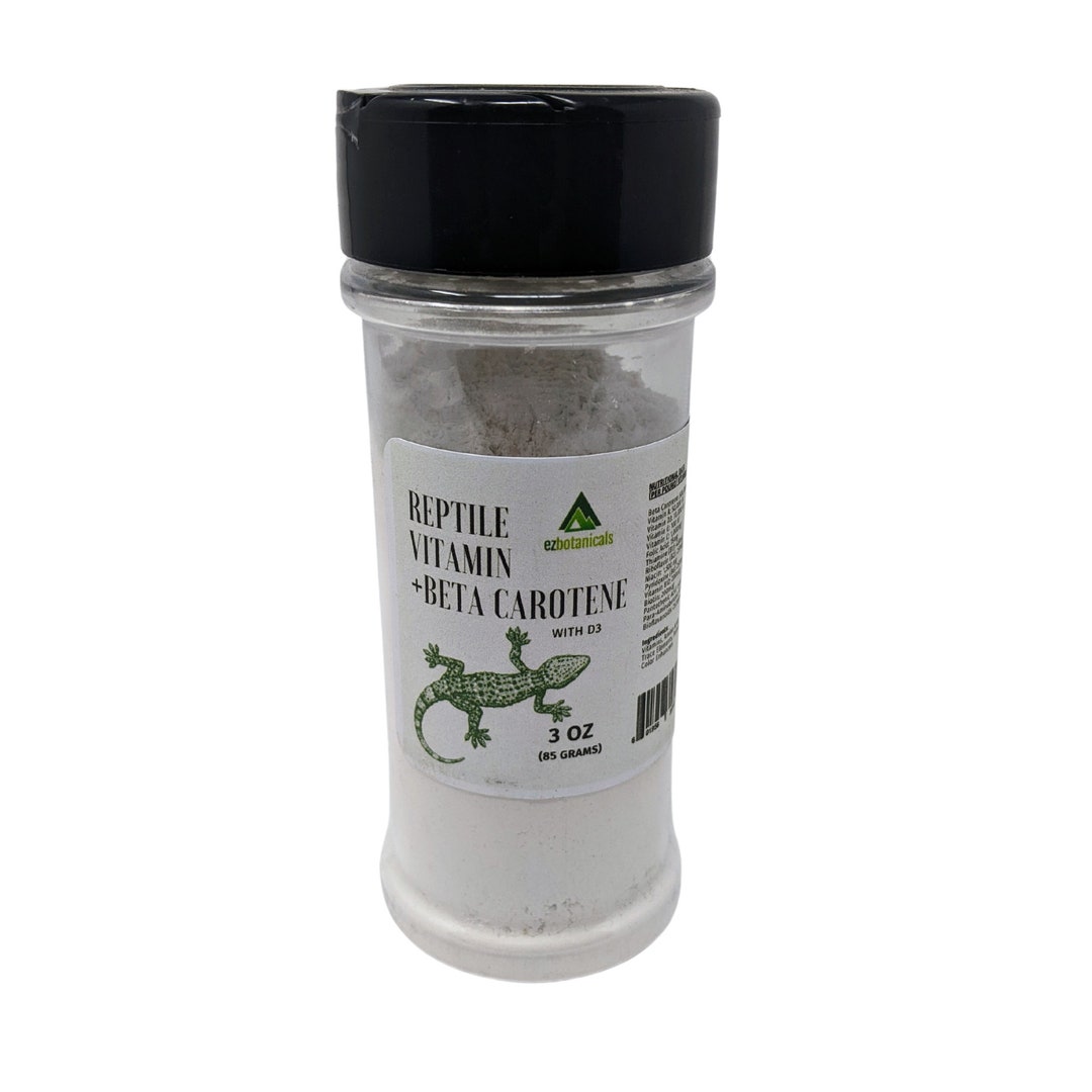 3oz Reptile Multivitamin With Beta Carotene for Reptiles, Isopods ...