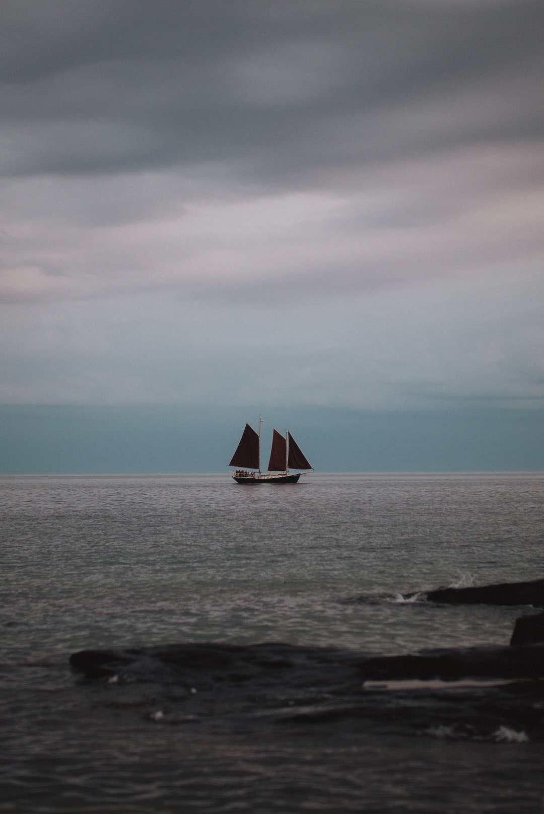 Old World Ship on the Water Photograph // Living Room Nautical 11x14 ...