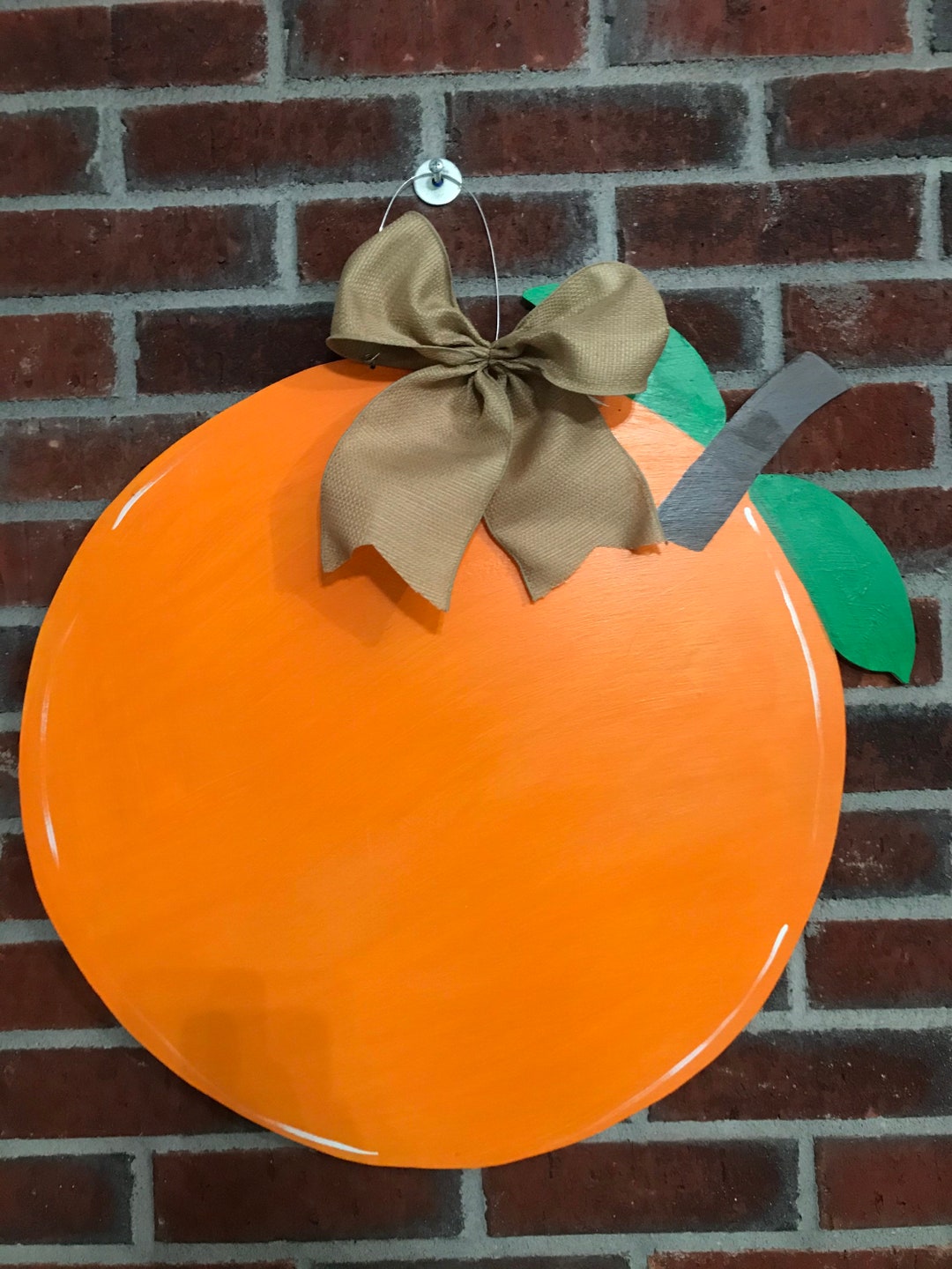 Orange Fruit Wooden Door Hanger - Etsy
