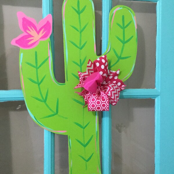 Cactus Door Hanger - Etsy