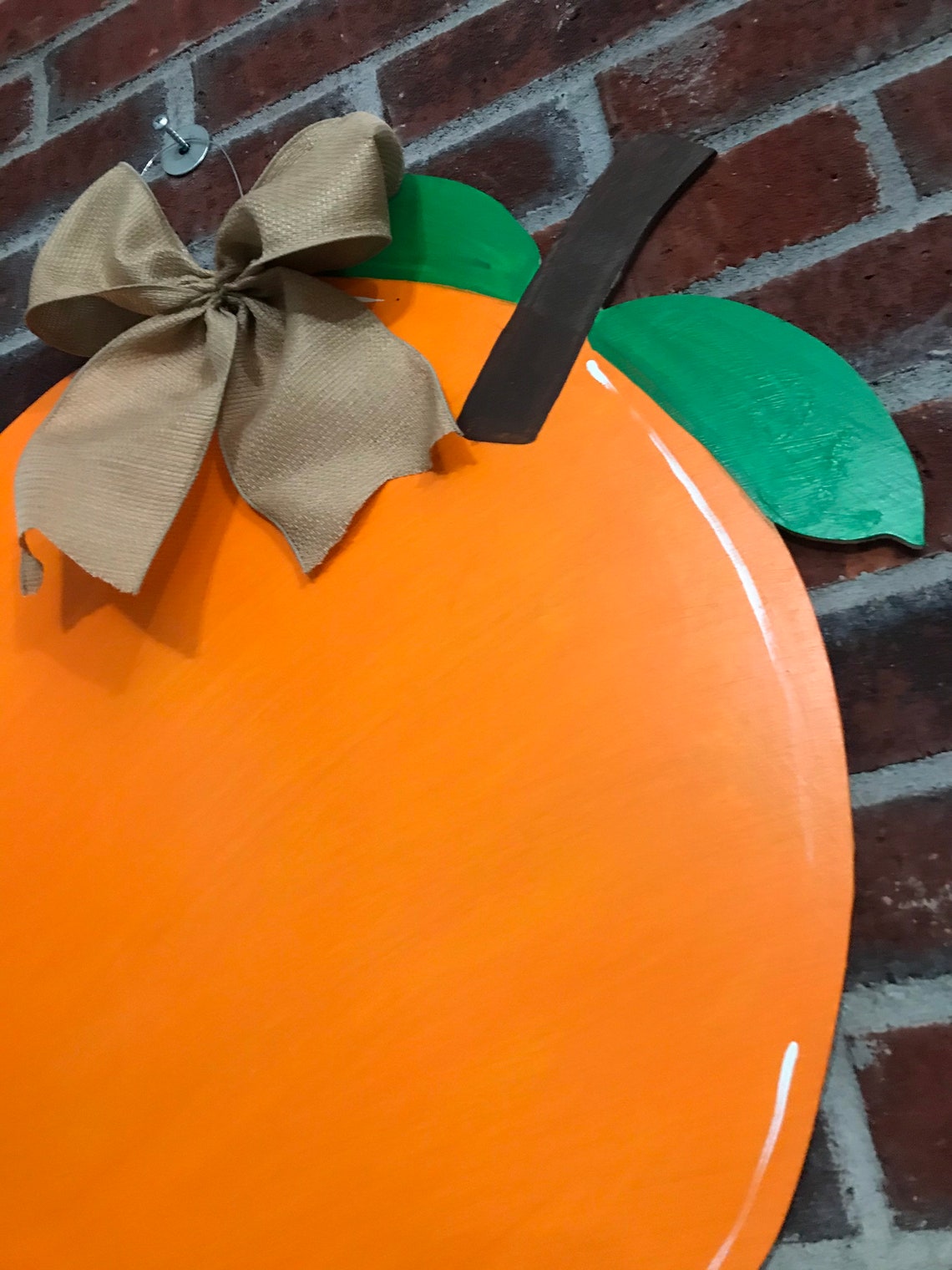 Orange Fruit Wooden Door Hanger - Etsy