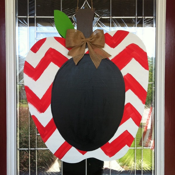 Apple Chalkboard - Etsy