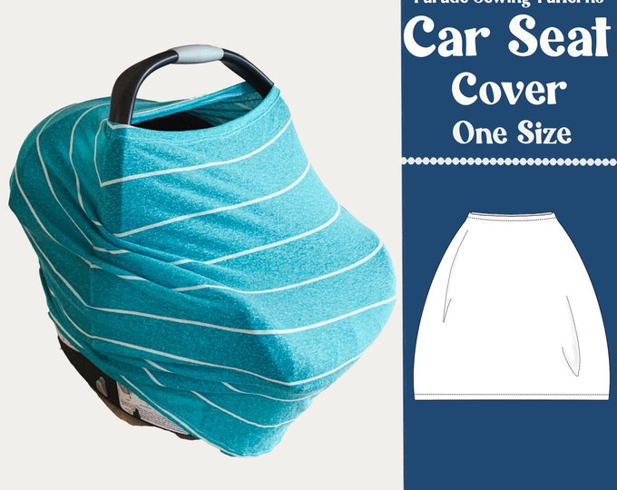Sewing Pattern PDF the Stretchy Car Seat COVER Pattern, 4-in-1 Shopping ...