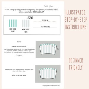 ANGEL SLEEVE SEWING Pattern - Etsy