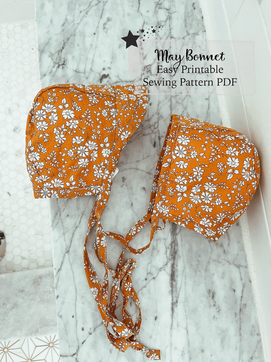 BABY BONNET SEWING Pattern Pdf - Etsy