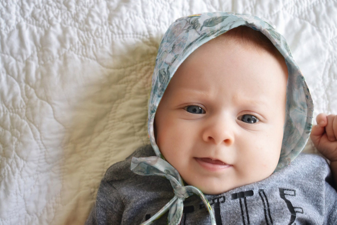 BABY BONNET SEWING Pattern Pdf A0 Sewing Pattern Bonnet - Etsy