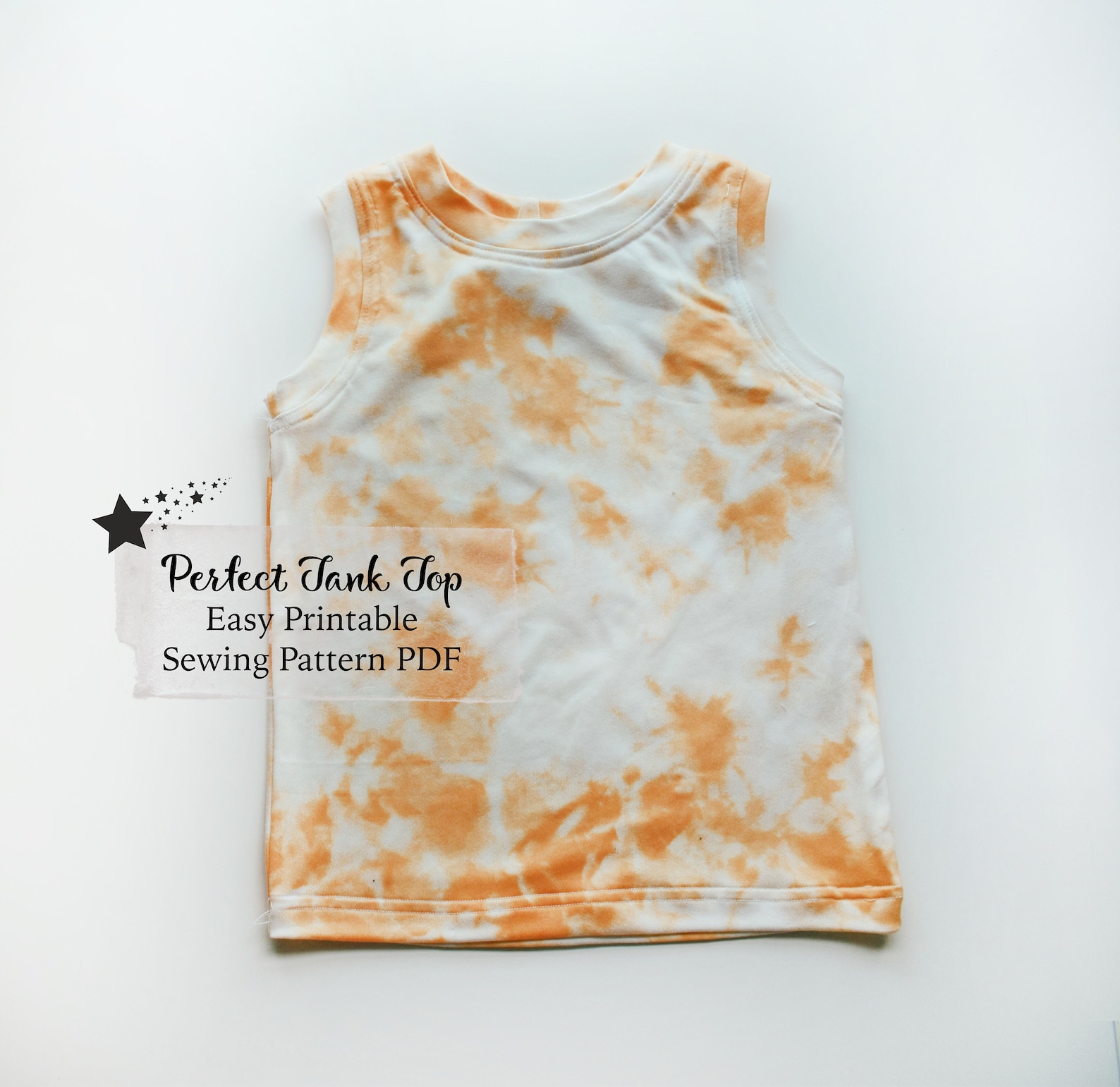 Baby or Child TANK TOP SEWING Pattern Pdf | Sew a Perfect Tank in 9 ...