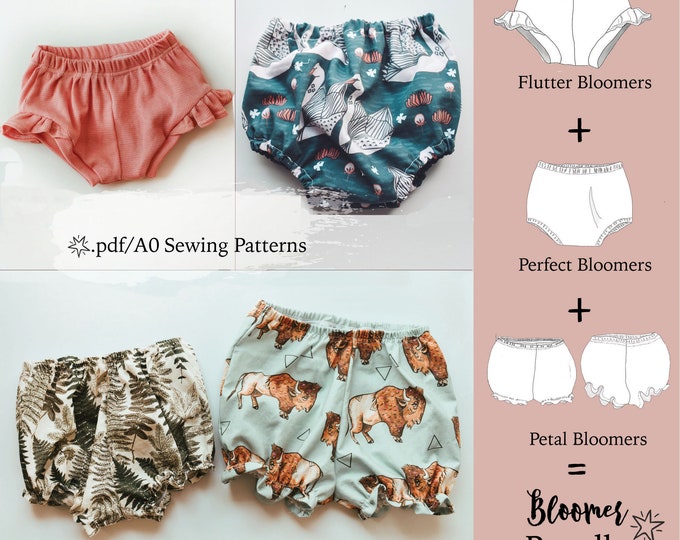 Bloomers Sewing Pattern Pdf - Etsy Canada