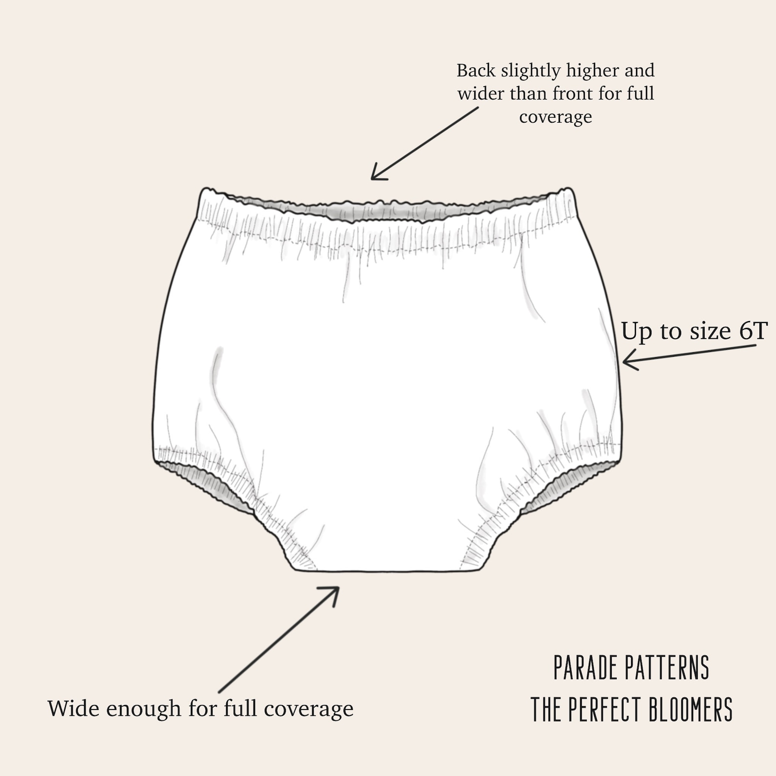 The PERFECT BLOOMERS SEWING Pattern Pdf 11 Sizes Diaper - Etsy
