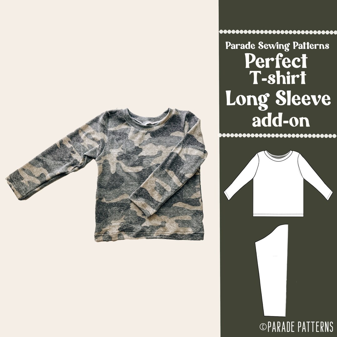 Baby or Child TEE Shirt SEWING Pattern Pdf | Easy Sewing Pattern ...