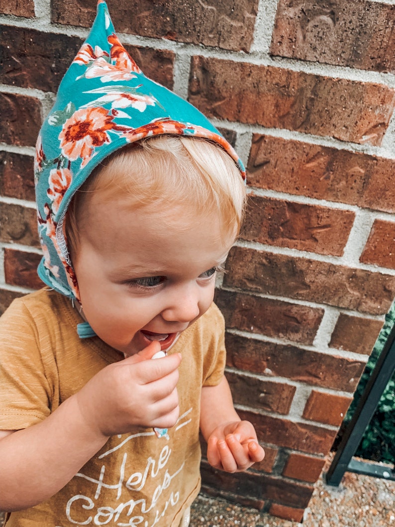 BABY BONNET SEWING Pattern Pixie Bonnet 5 Sizes Video - Etsy