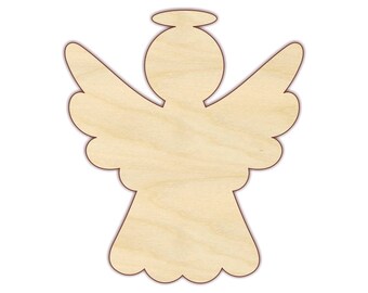 Wooden angel cutout | Etsy