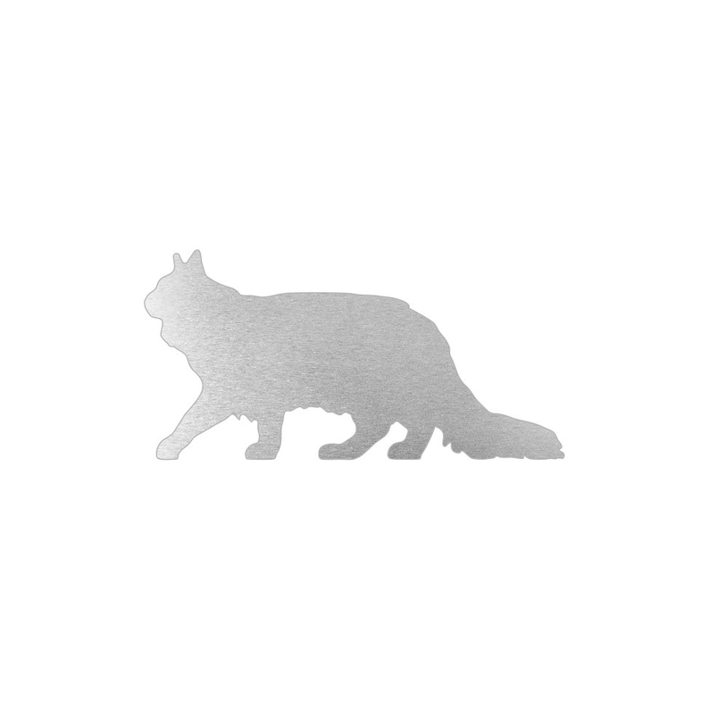 Cat Aluminum Stamping Blanks - Jewelry Supplies - Laser Cut Metal Blank ...
