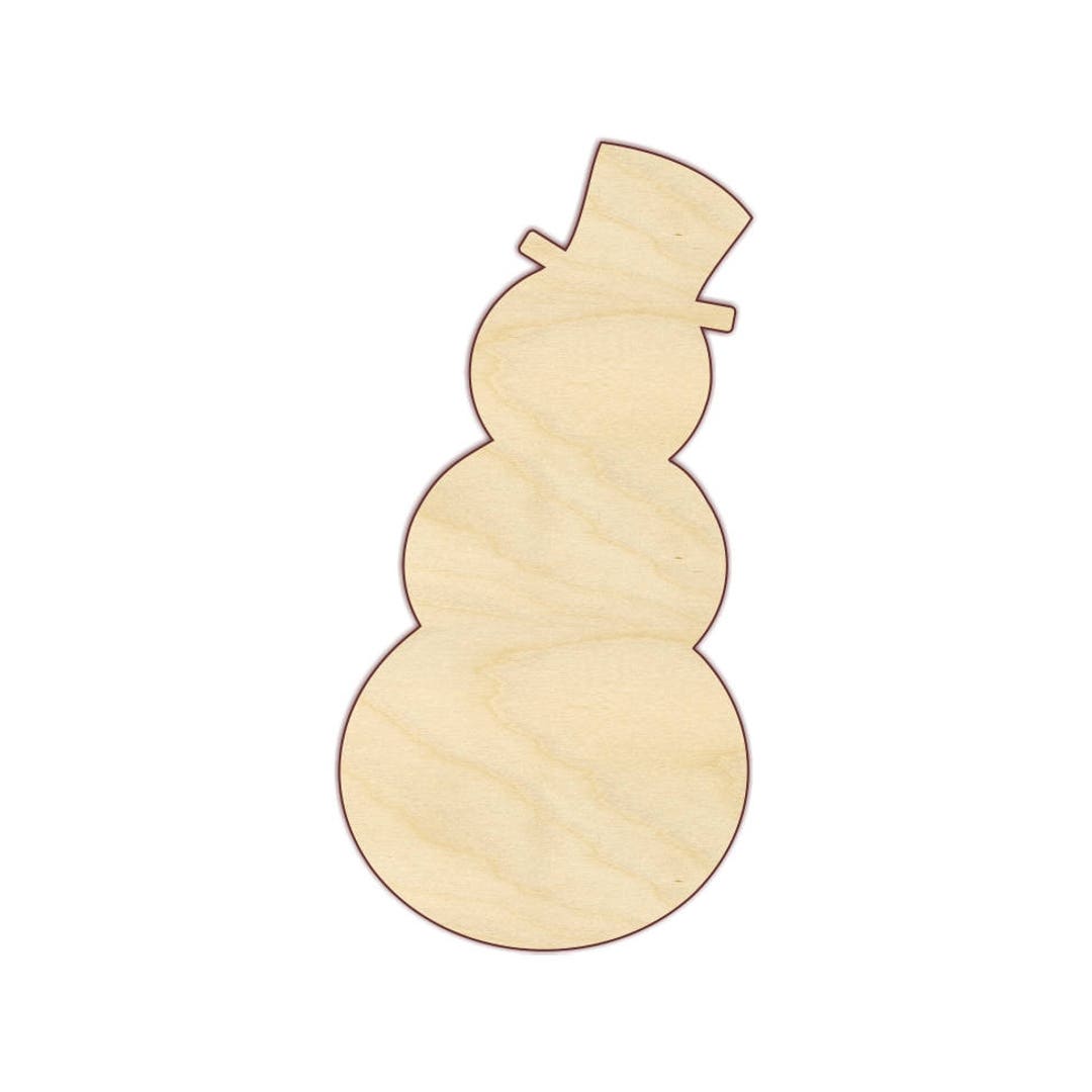 Snowman - Unfinished Wood - 160274 - Etsy