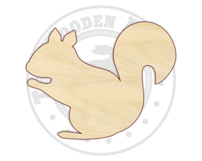 Squirrel Wooden Squirrel Squirrel Shape Wood Squirrel - Etsy