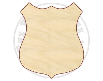 Wooden Shield Cutout Shape for Crafts and Decoration Laser Cut Medieval ...