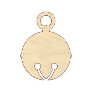 Jingle Bell Wood Cutout - Unfinished Wood - 160305 - Etsy