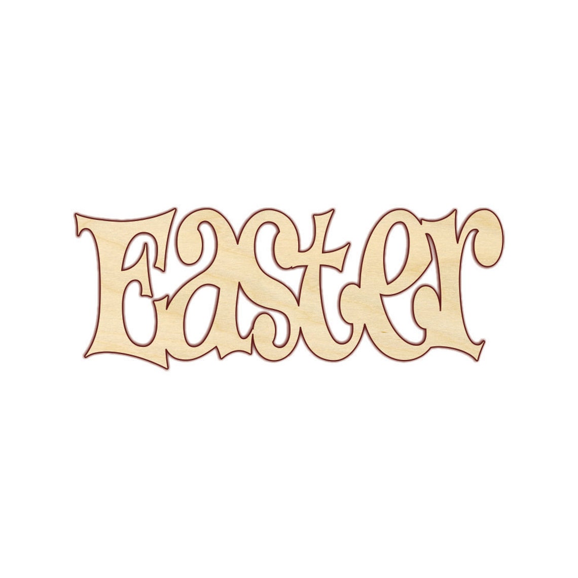 Easter Sign - Easter Cutout - 170285 - Unfinished Wood, Various Sizes ...