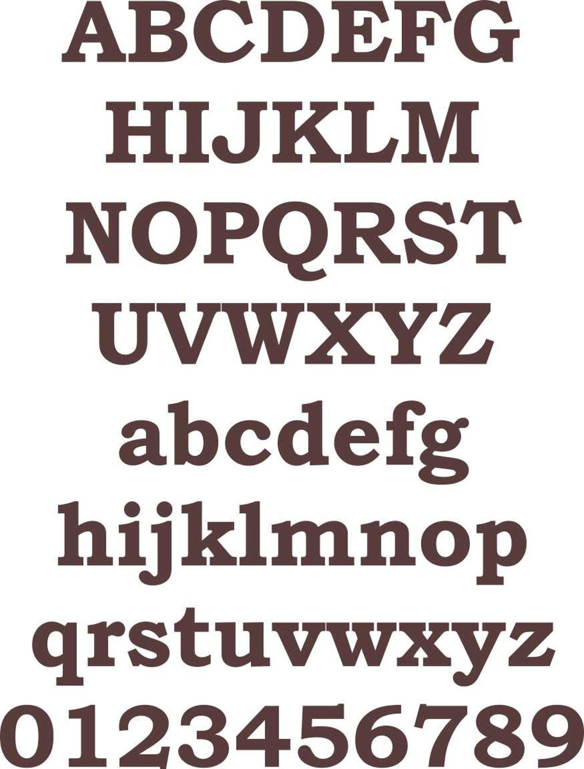 Wood Letters and Numbers - Wood Names - Wooden Names - Wall Letters ...