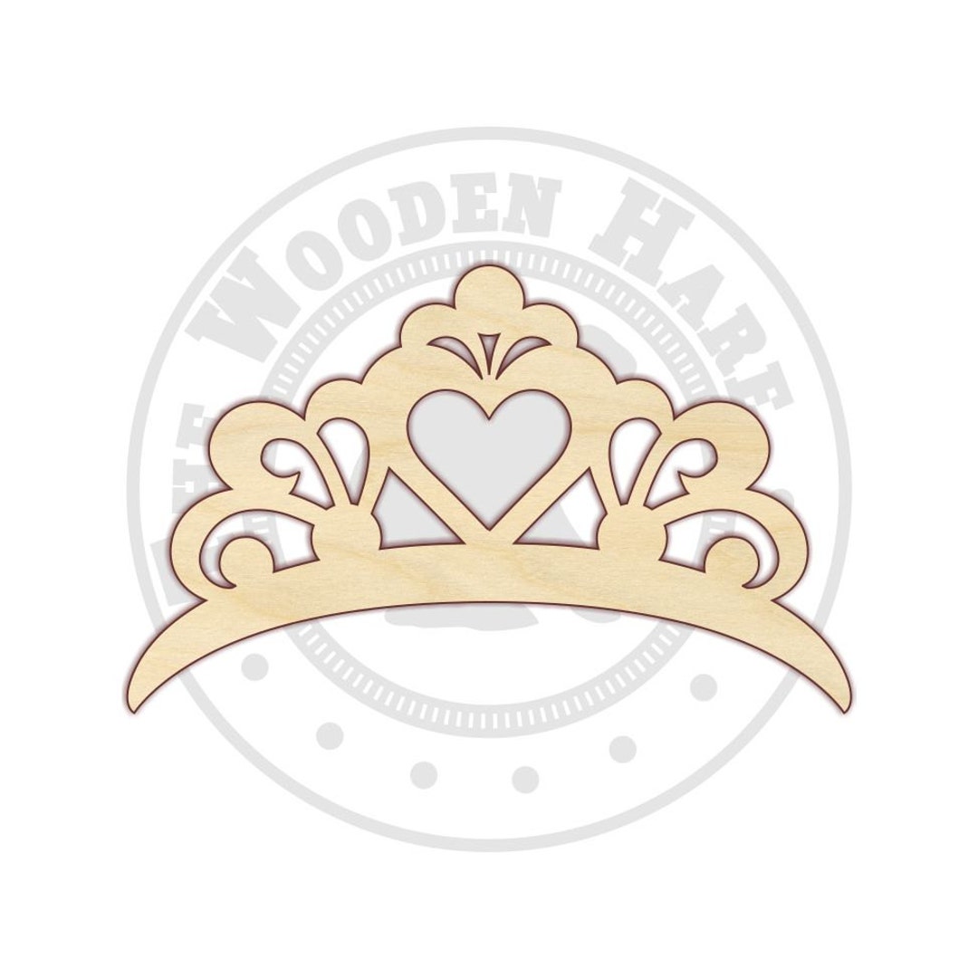 Tiara - Princess Tiara - Birthday Tiara - Princess Crown - Wood Craft ...