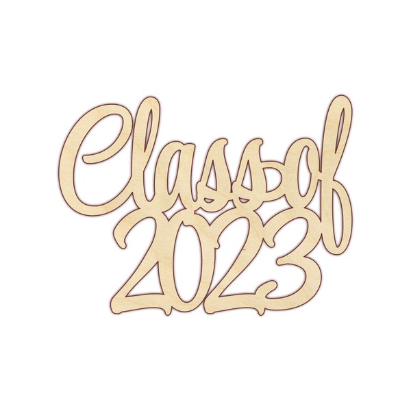 Wood Class of 2024 Sign - Etsy