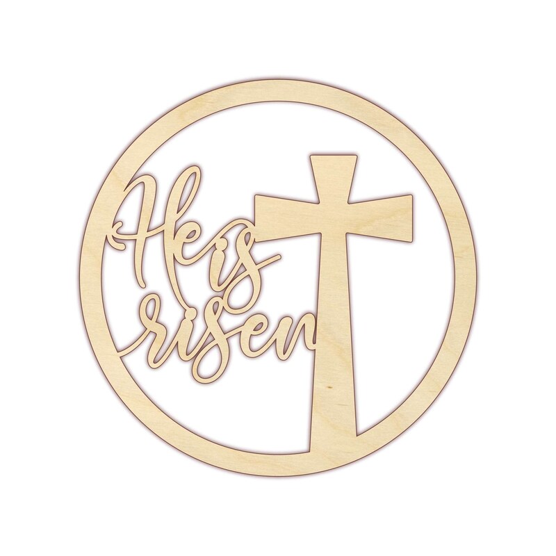He is Risen Sign - Etsy