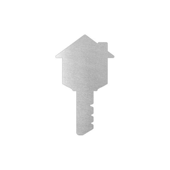 House Key Metal Ornament Blanks Aluminum Ornament Stamping - Etsy