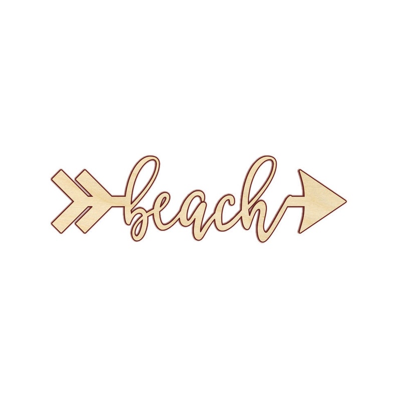 Beach Arrow Directional Signs Beach Arrow Sign Beach - Etsy