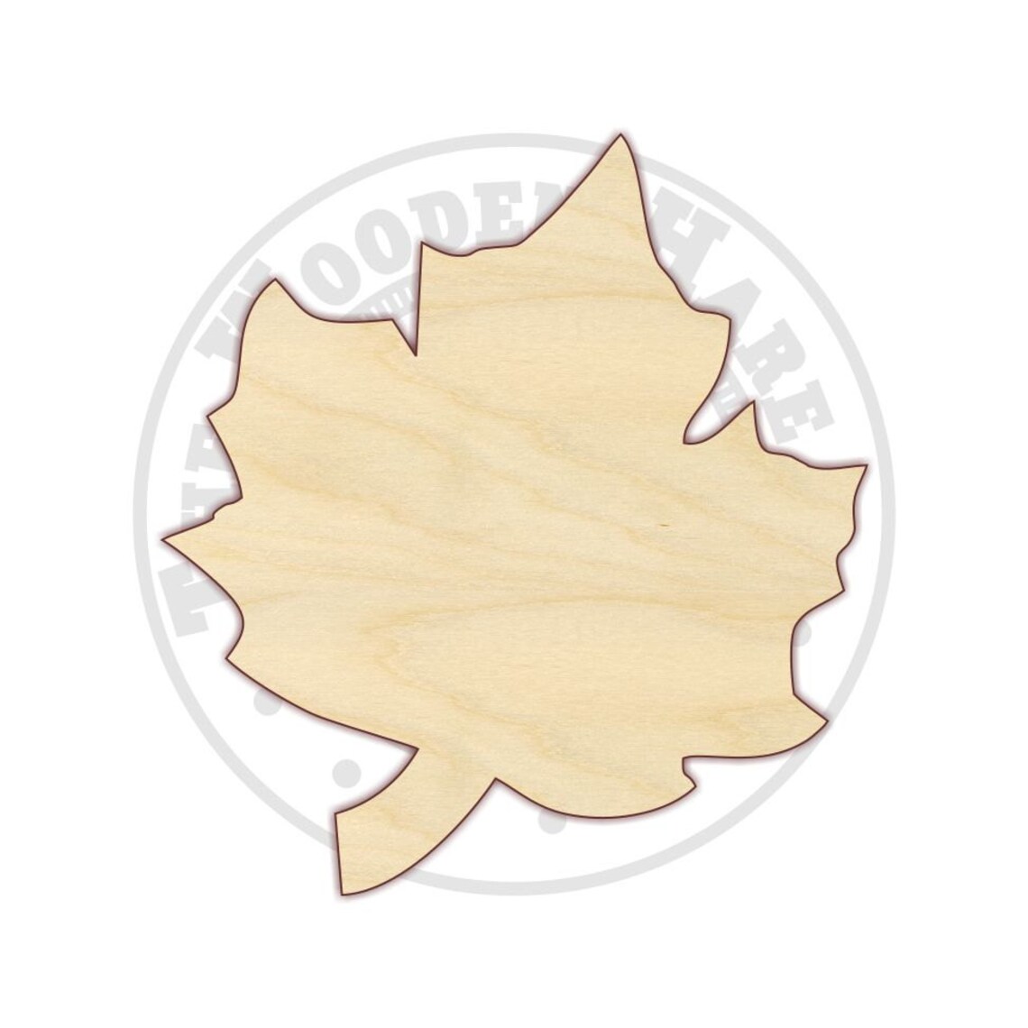 Maple Leaf Cutout 170190 Fall Decor Unfinished Wood - Etsy