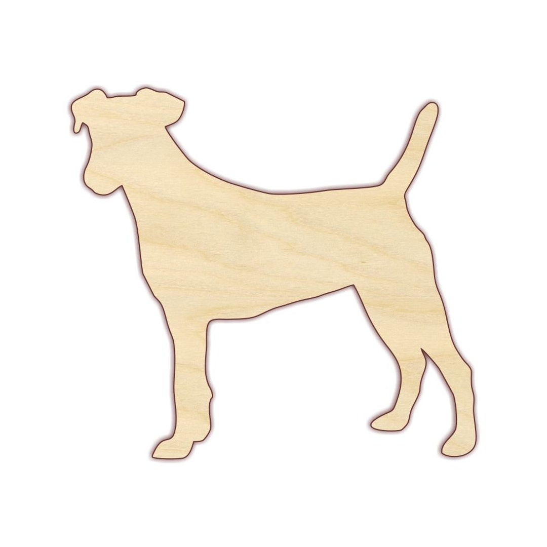Jack Russell Terrier Wood Cutout - Laser Cut Wood Shapes - Unfinished ...