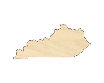 Kentucky State Shape - Etsy