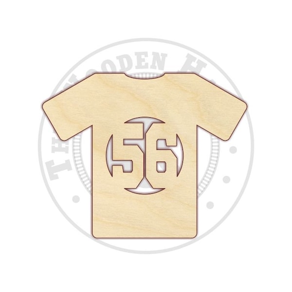 Sports Jersey Cut Out - Etsy