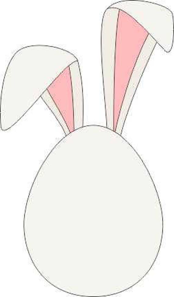 Easter Bunny Face Cutouts